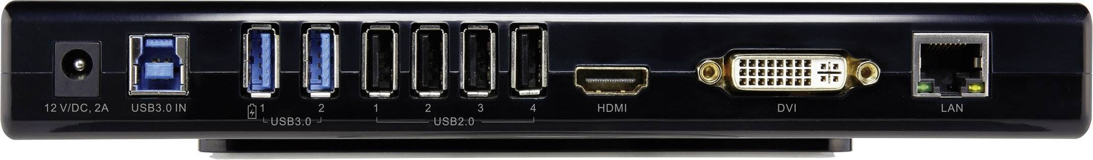 Renkforce USB 3.0 Dual Video Universal Docking-Station | METRO Marktplatz