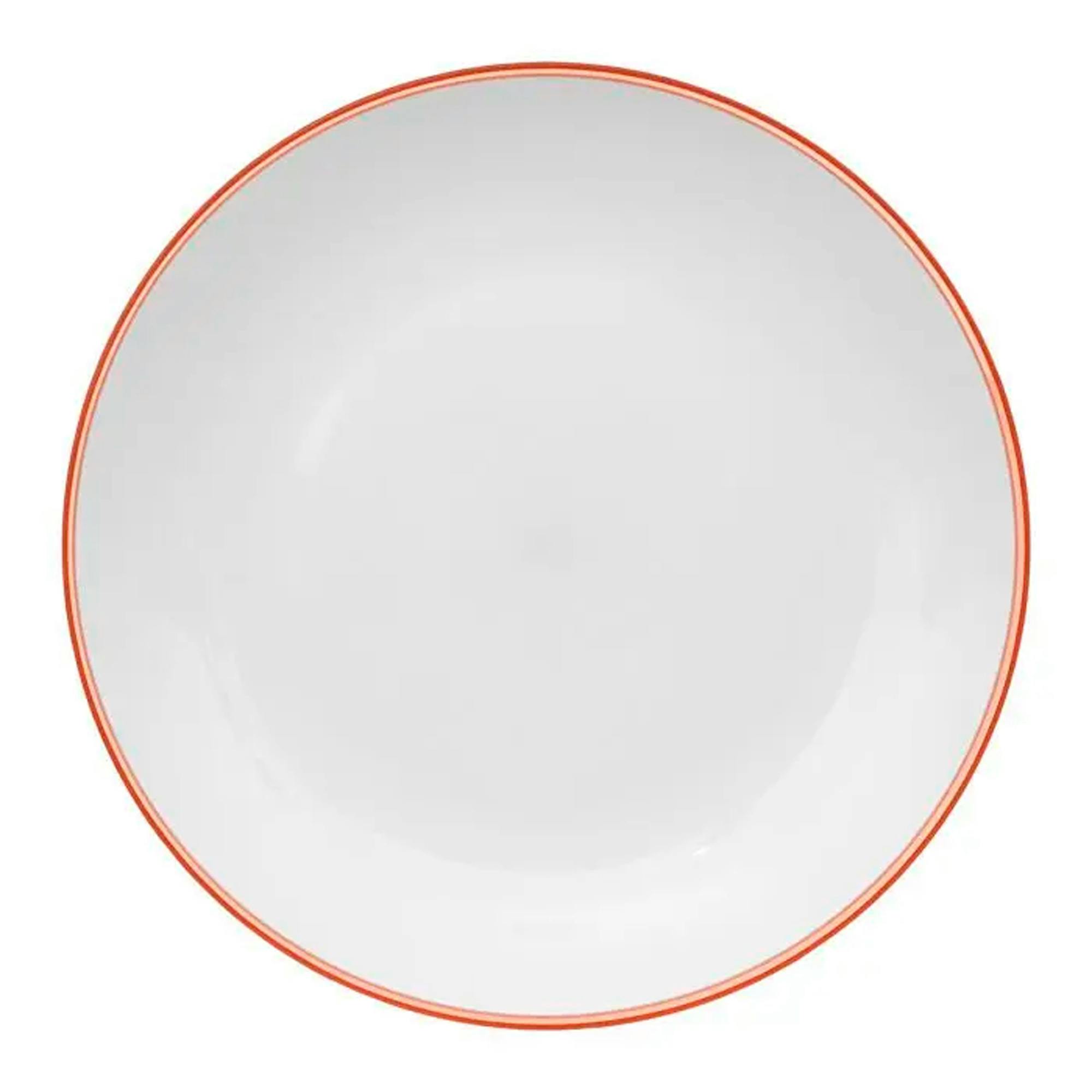 FIVE - Piatto rosso corallo 25 cm | METRO