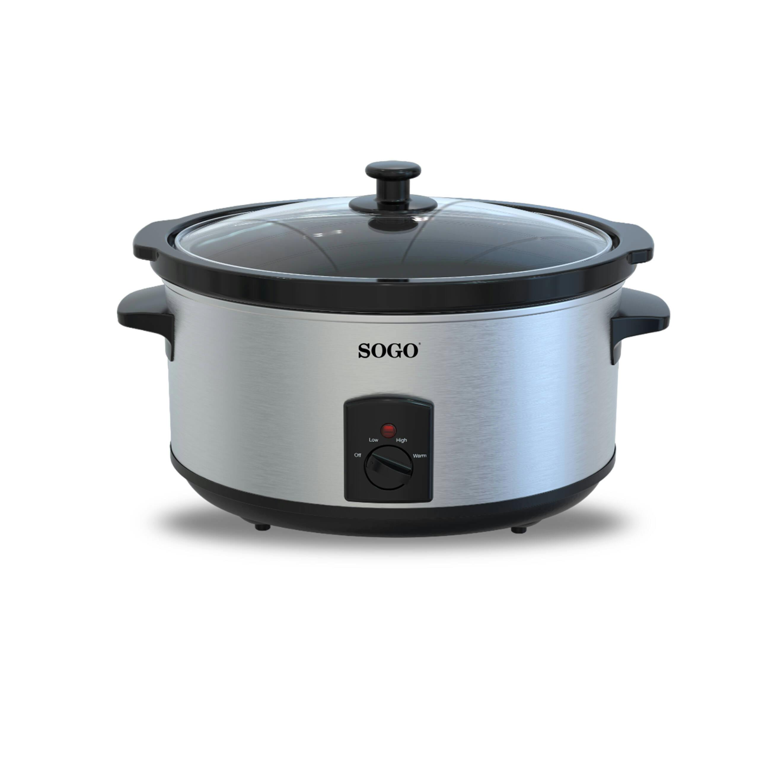 Slow Cooker SOGO OLL-SS-10795; Potência: 260W; Capacidade: 5,5L; 3 ...