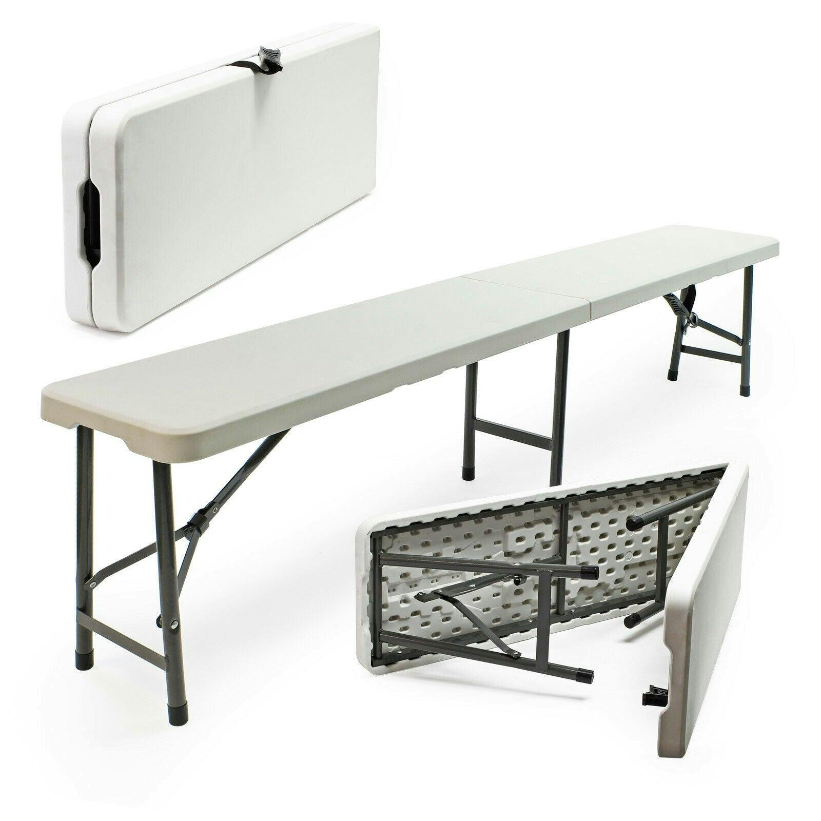 Helloshop26 - Banc de camping pliant léger jardin extérieur fête ...