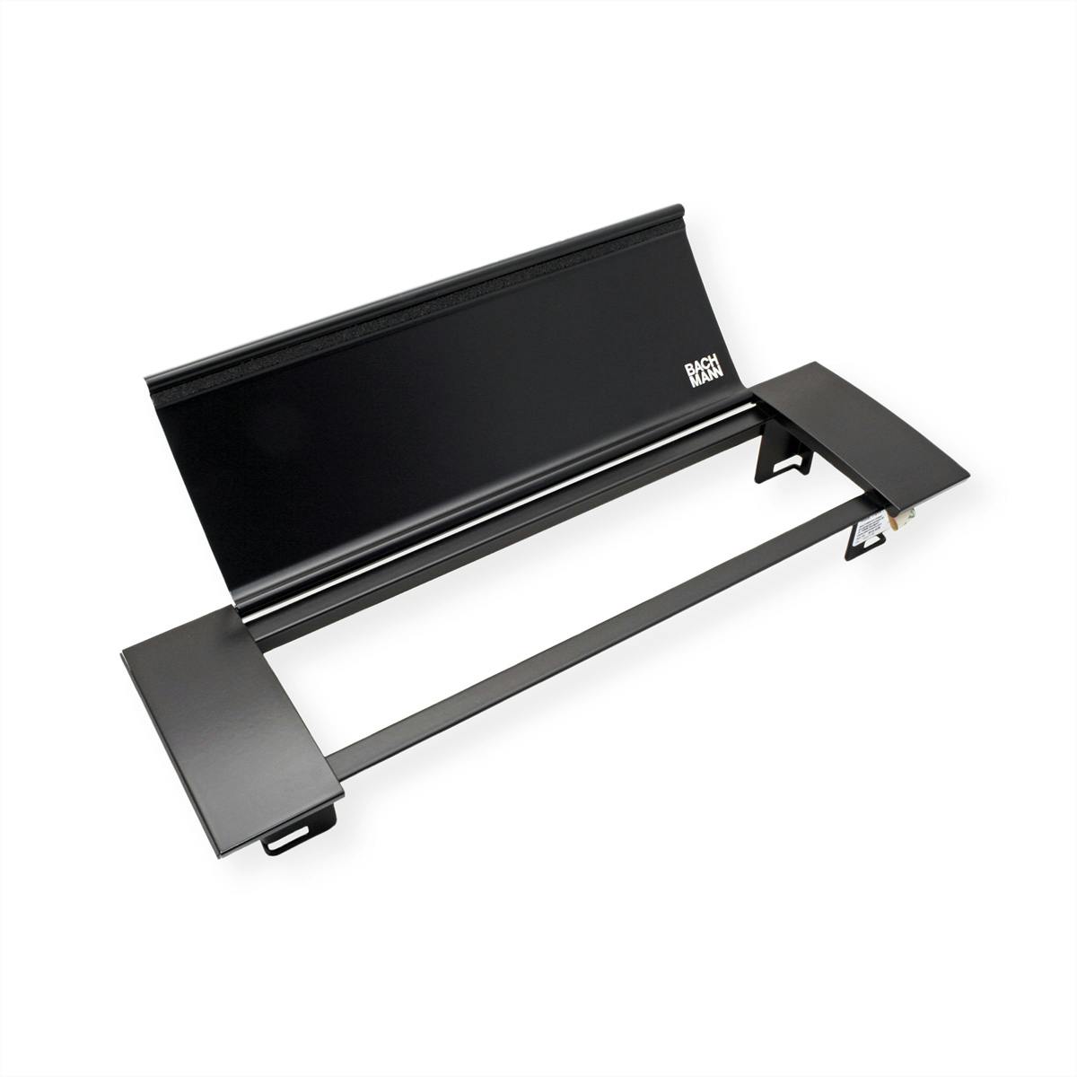 BACHMANN POWER FRAME COVER zwart ALU 4-voudig RAL9005 | Makro