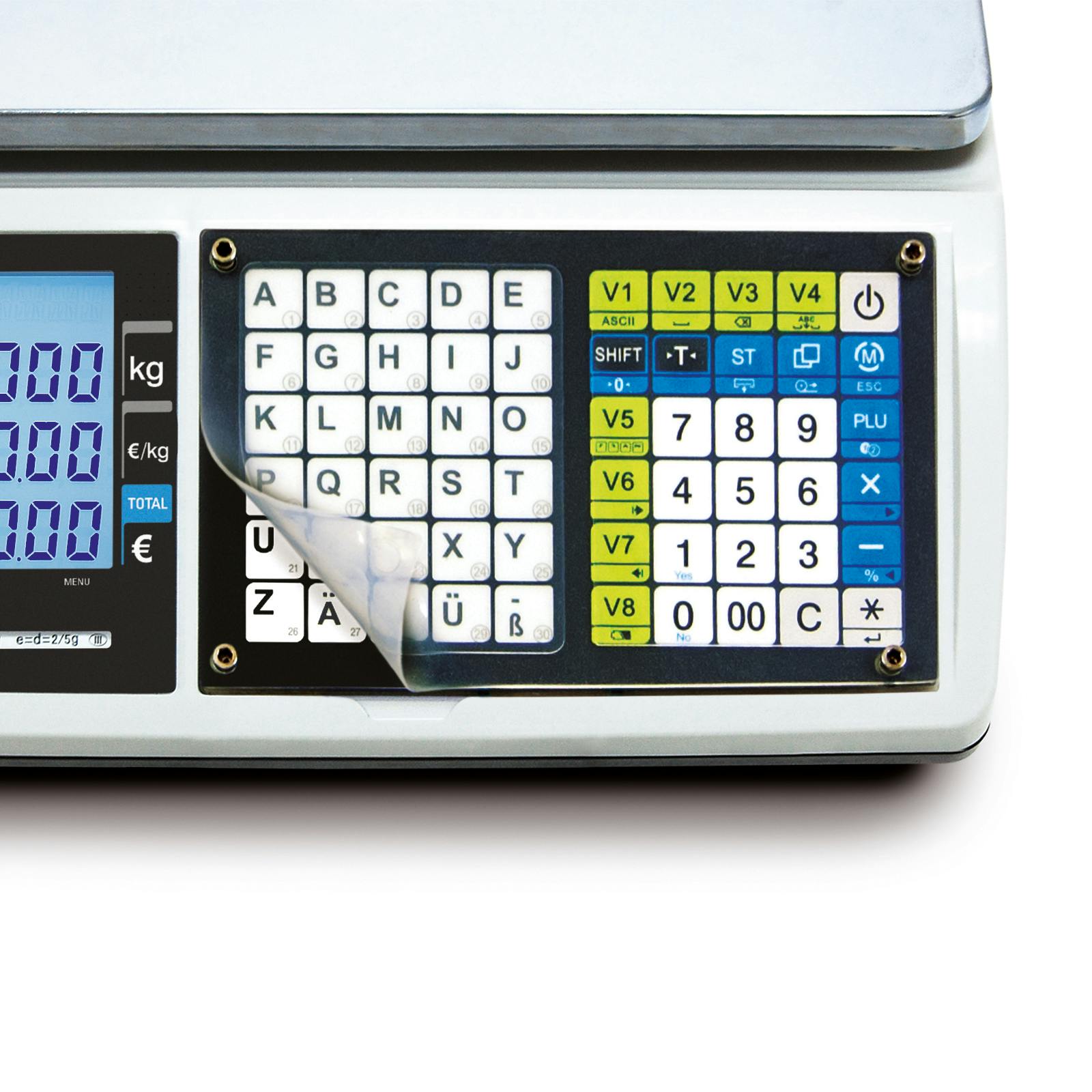 CAS CT100, balance poids-prix avec ticket, conforme loi fiscale ...