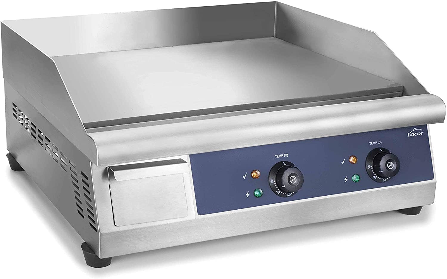 Lacor 69179 69179-Professionelle Grillplatte, 6 kW, 61 x 40 cm ...