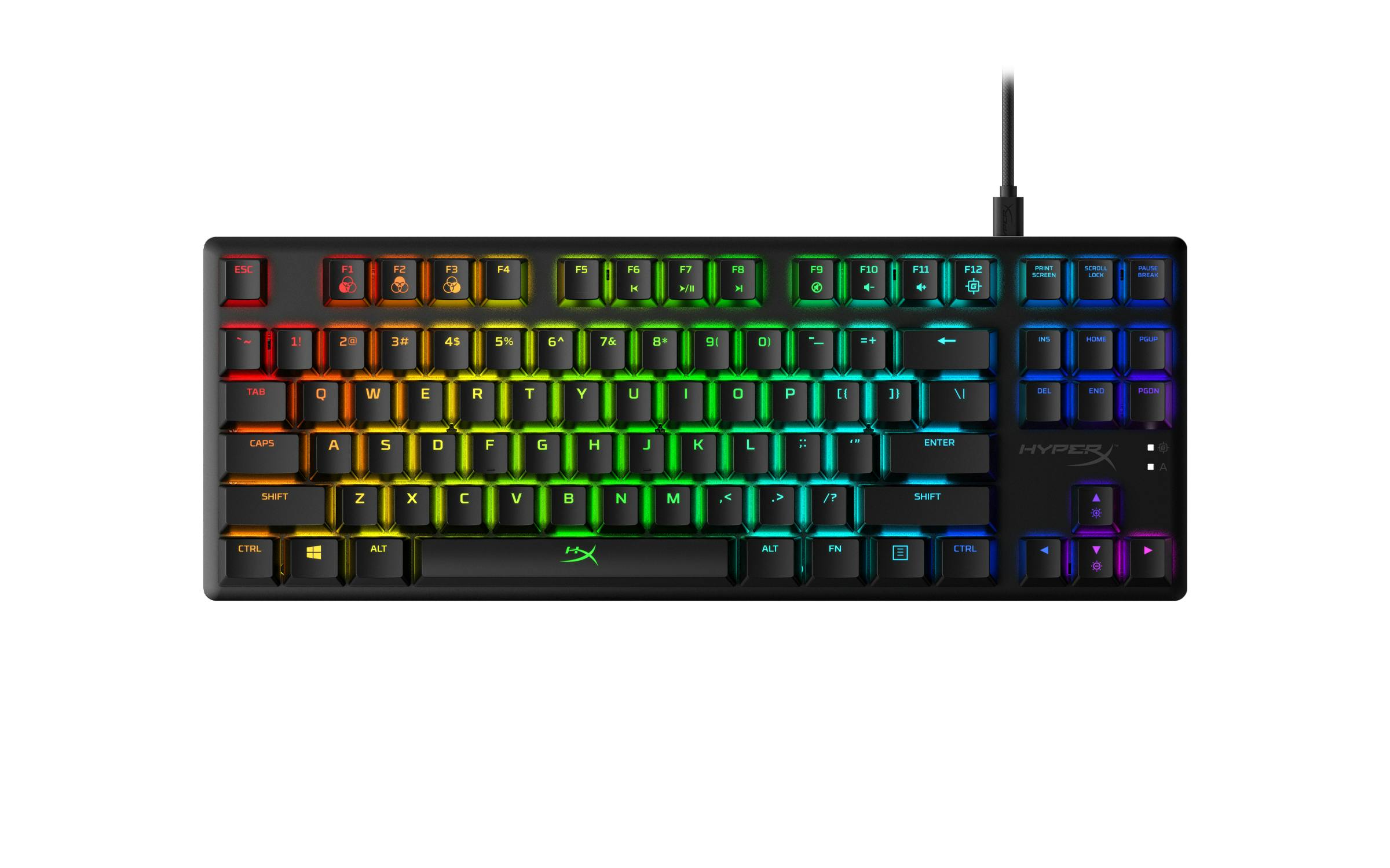 HyperX Alloy Origins Core RGB Tenkeyless Mechanical Gaming Keyboard ...