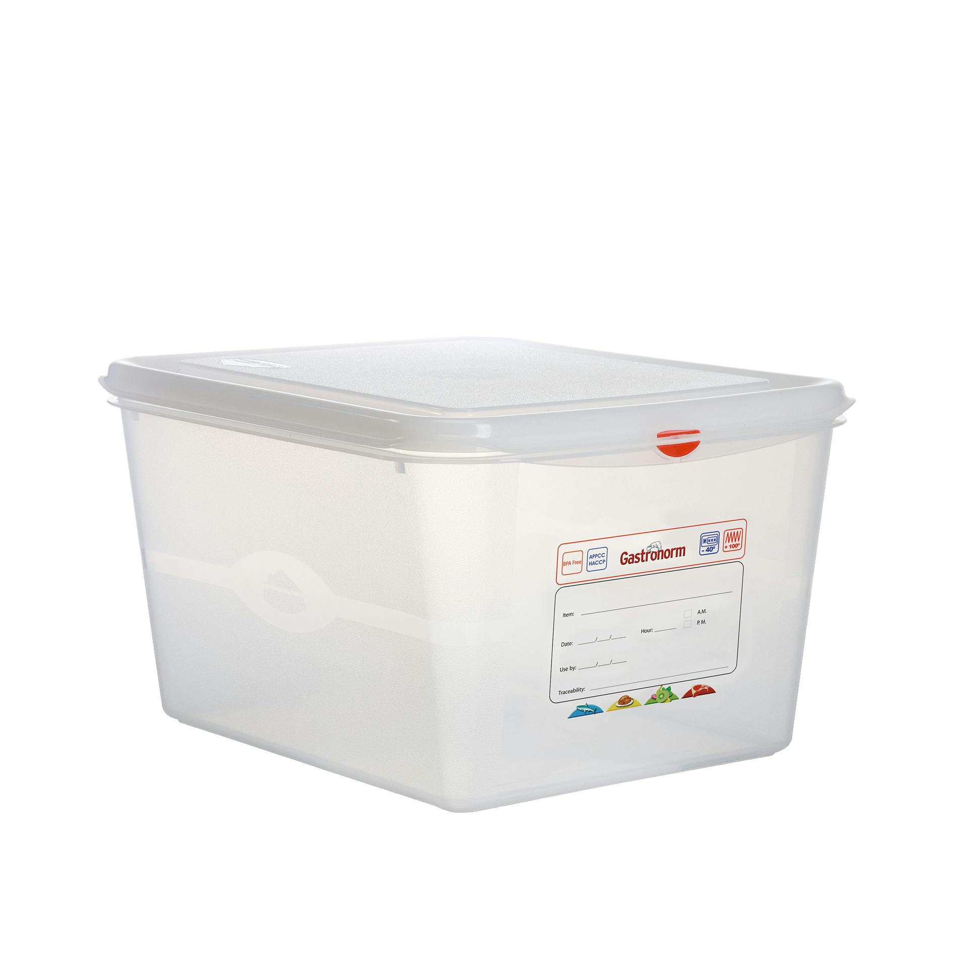 Denox contenitore gastronox 1/2 h 20 coperchio ermetico polipropilene ...