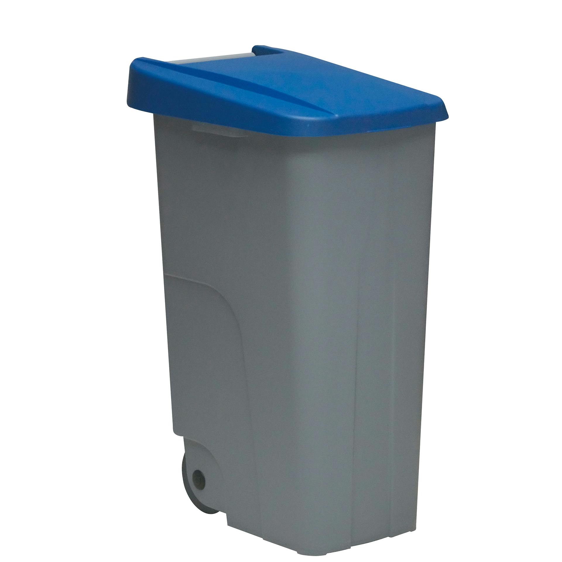 Contentor de resíduos Reciclo fechado 85 litros. Cor Azul. | Makro