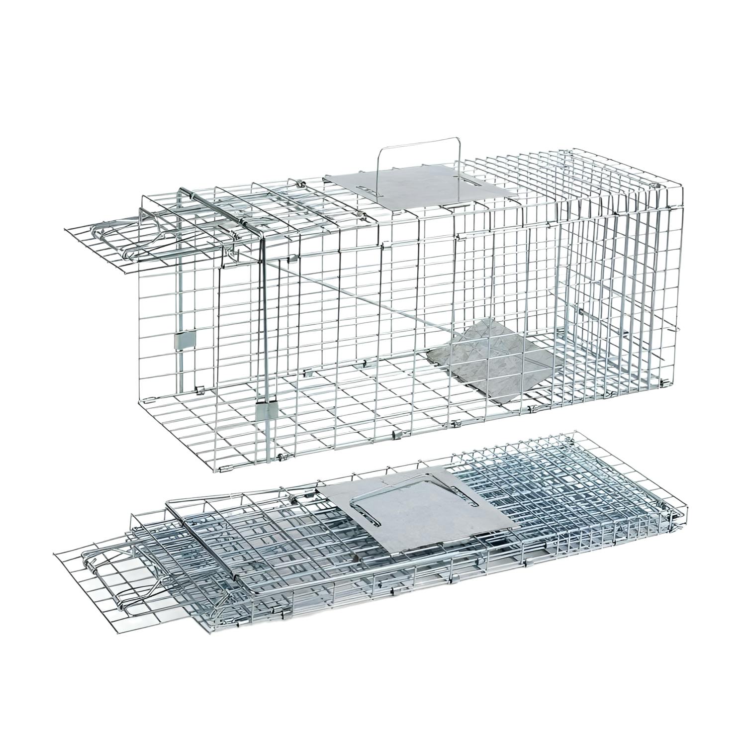 VerminBuster Opvouwbare Vangkooi Rat - 62 x 18 x 21 cm - Rattenvangkooi ...