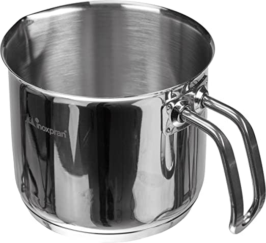 Inoxpran Bollitutto Inox Mini 1 Manico Triplo Fondo Acciaio Inox 18/10 ...