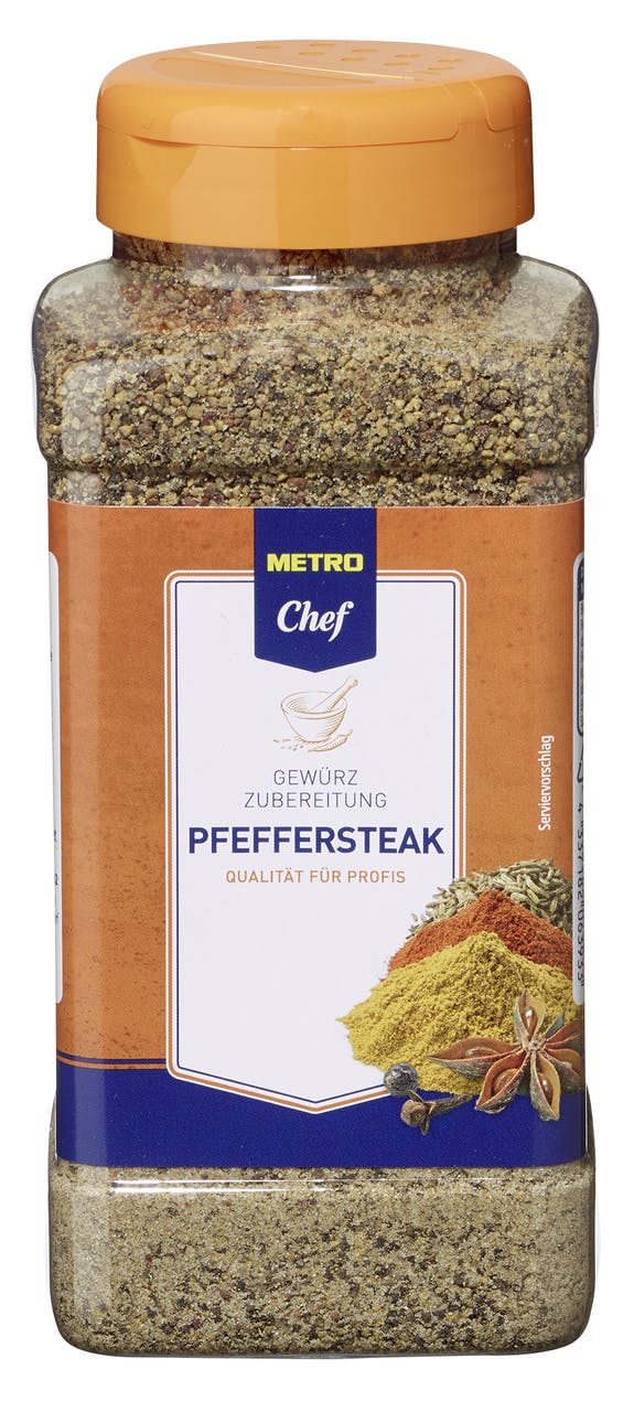 METRO Chef Pfeffersteak Gewürzzubereitung (590 g) | METRO Marktplatz