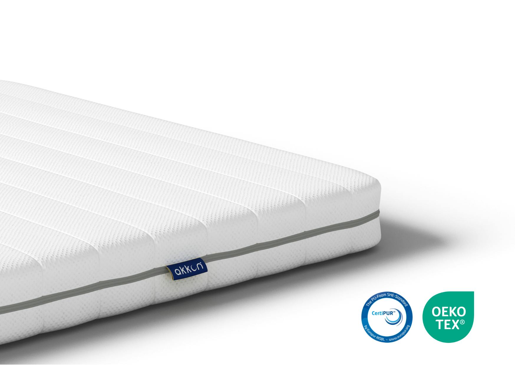 Akkon | Matras topper 80x200 | Koudschuim - 9 cm dik | Orthopedisch ...