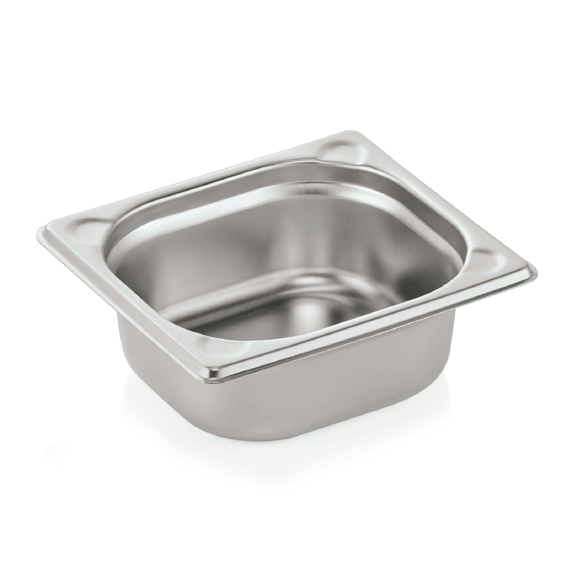 WAS Germany - Bac GN 76 1/6-065 mm, avec coins en U, Acier au nickel ...