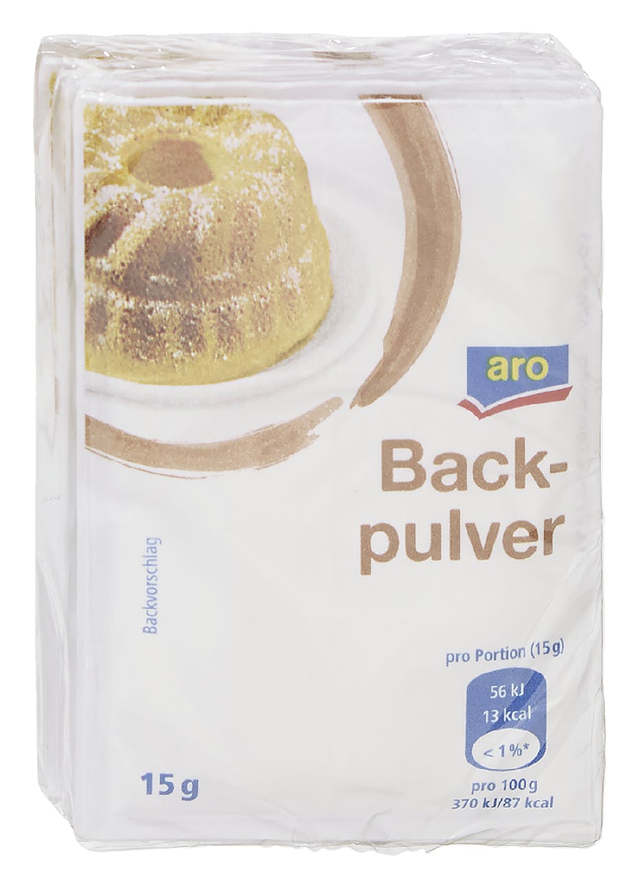 aro Backpulver 6 Portionen x 15 g (90 g) | METRO Marktplatz