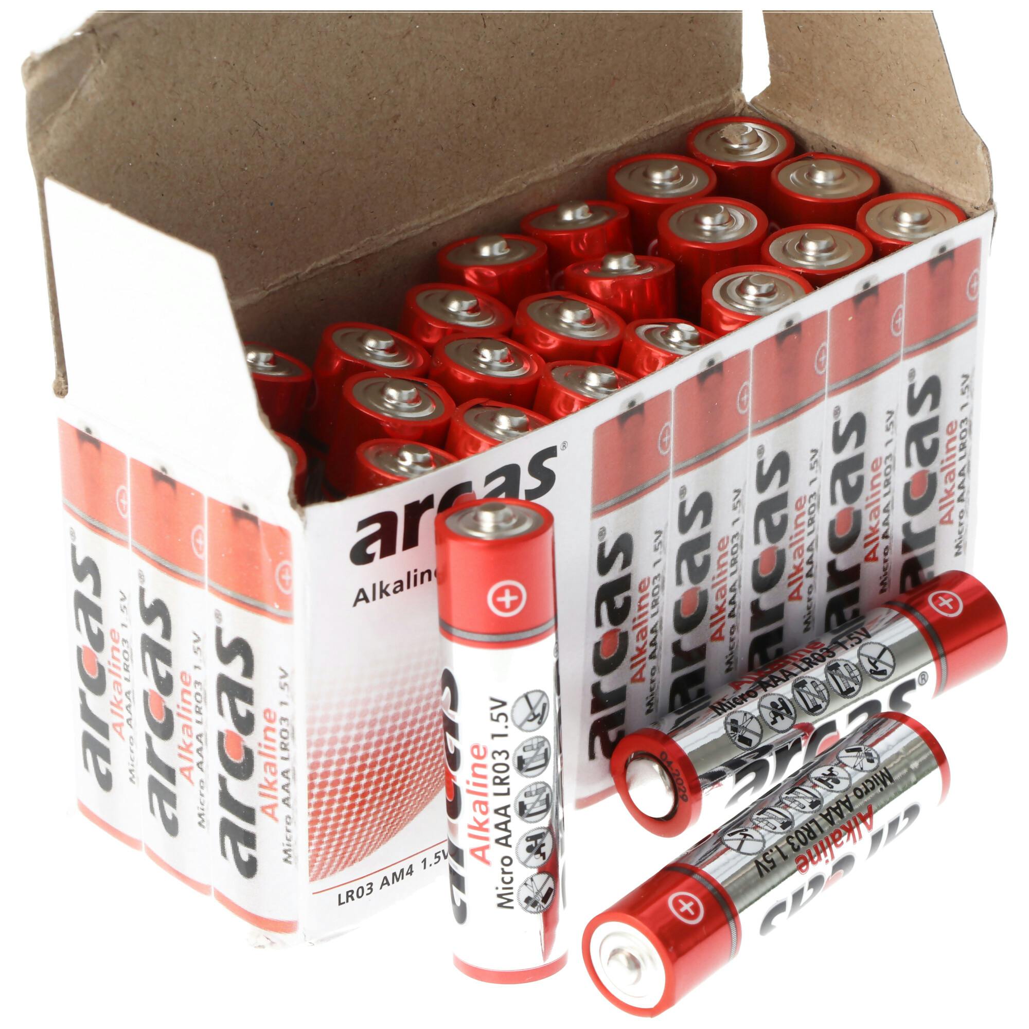 Alkaline Batterie LR03, AAA, Micro, 1,5V 24 Stück im Karton | METRO