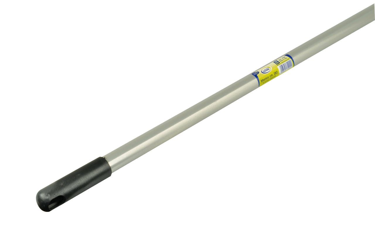 Manico in metallo lunghezza 130 cm grigio argento IPPA | METRO