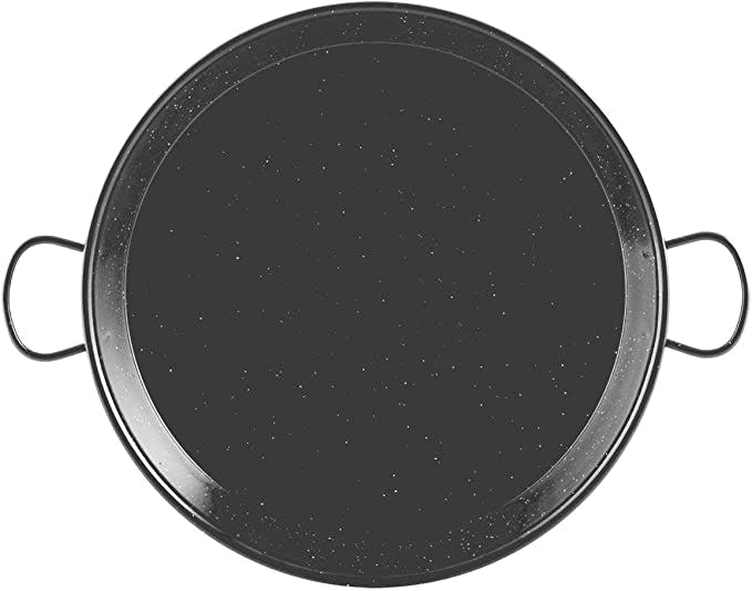 Paellera Tradicional Acero Esmaltado Ø42Cm (10 Personas). Vaello | Makro
