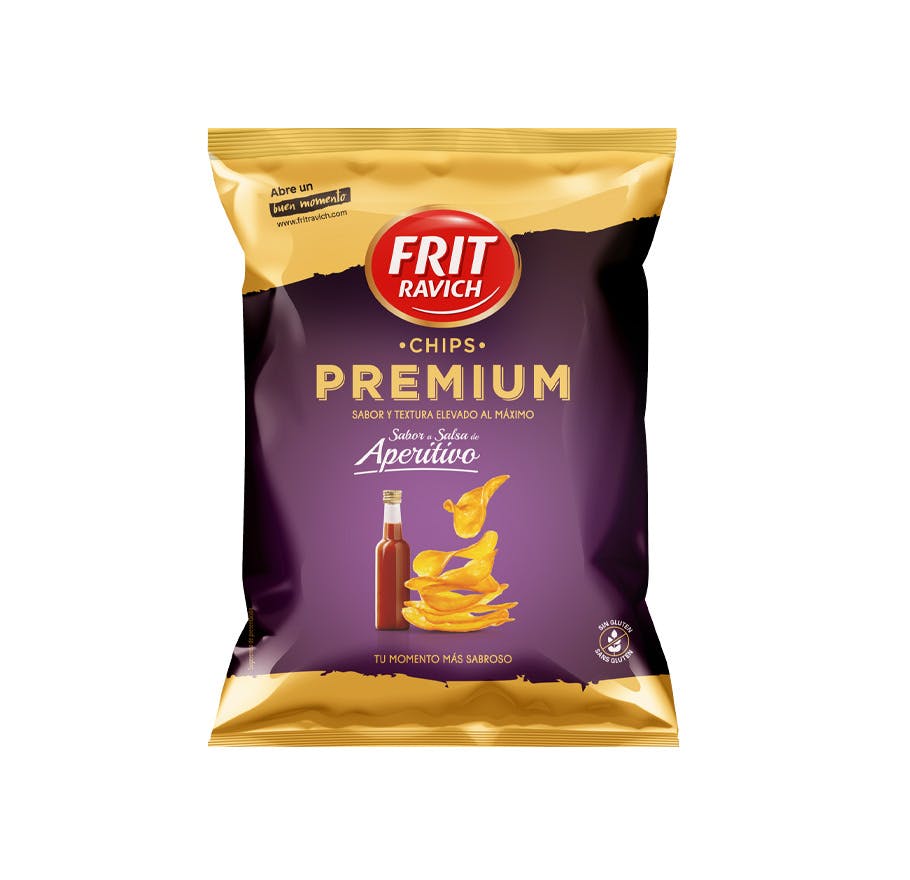 Chips Premium Aperitif 40 x 40gr Frit Ravich | METRO
