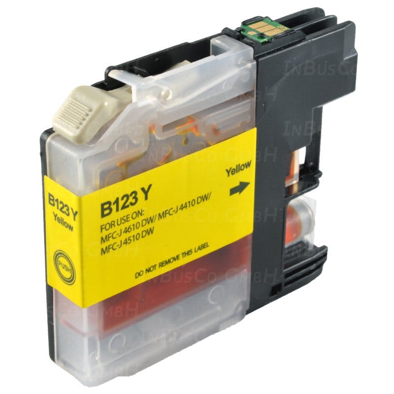 Brother Druckerpatrone für LC 123 YE Gelb Yellow | METRO