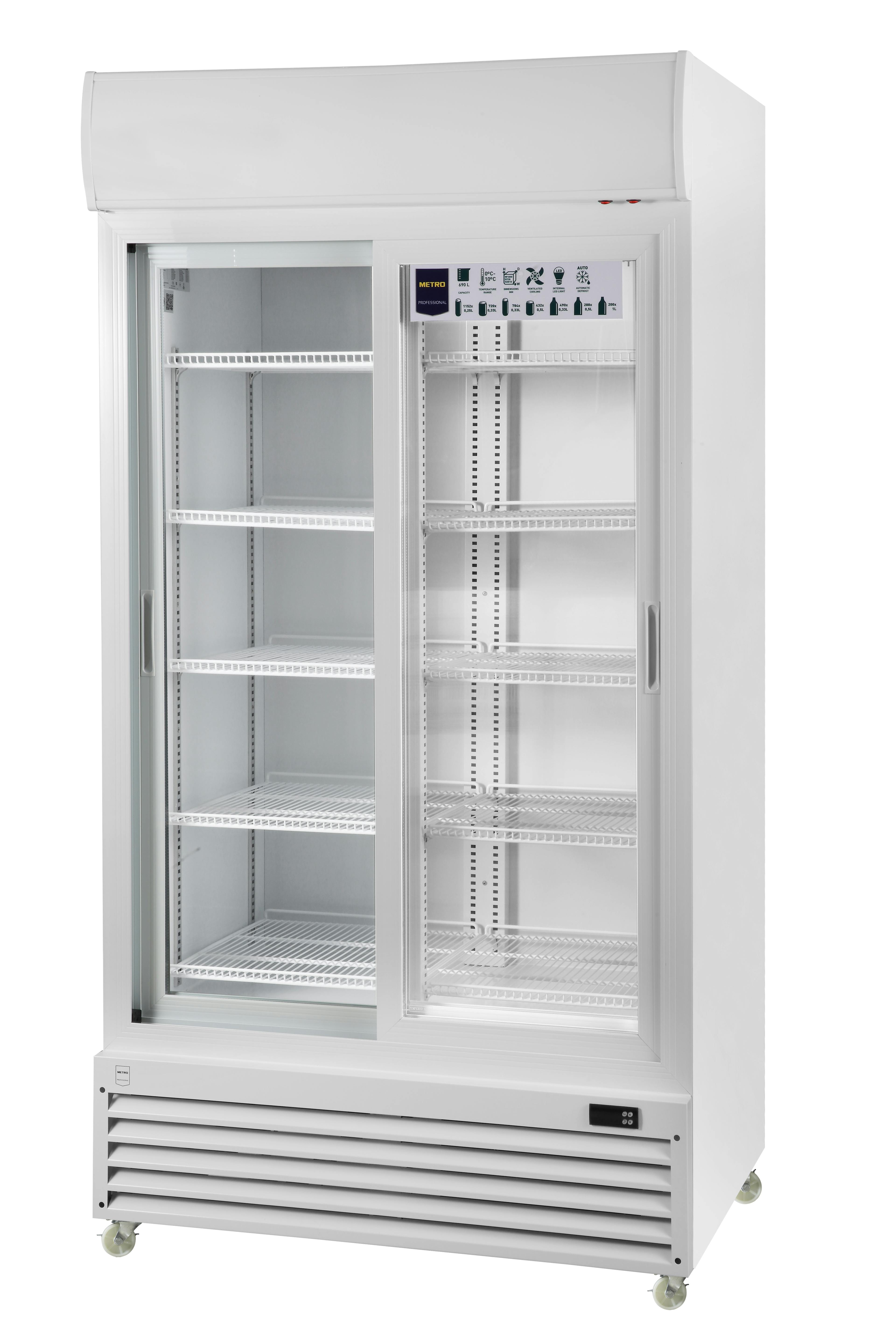 METRO Professional Frigorifero doppio per bevande GSC3800, 100 x 73 x ...