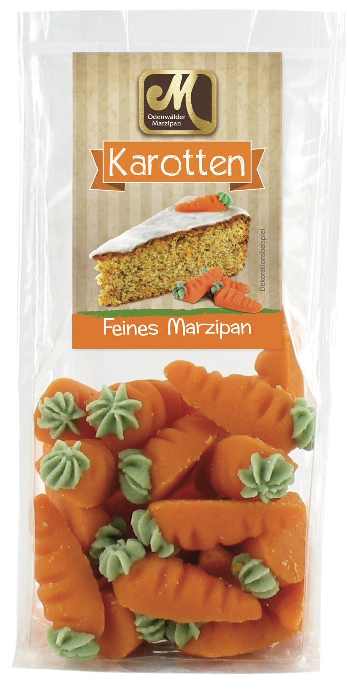 Odenwälder Marzipan Karotten 24x60g (1,44kg) | METRO