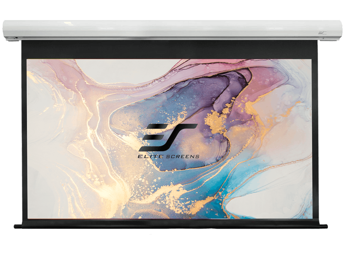 ELITE SCREENS-SAKER PREMIUM - MOTORLEINWANDWeiß / 4:3 / 442 x 249 (Top ...