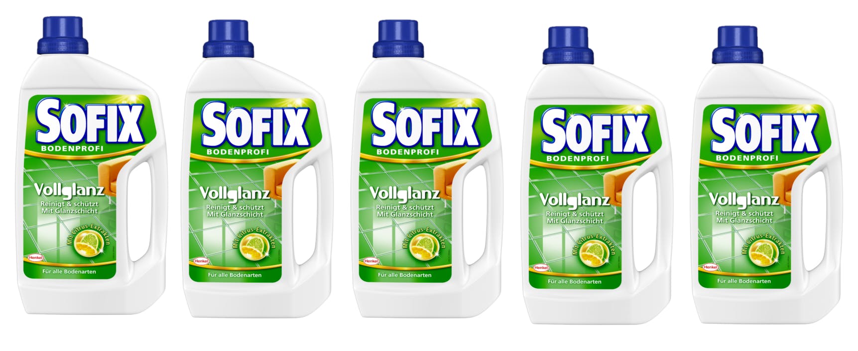 SOFIX Vollglanz 5er Pack Bodenreiniger Fussbodenreiniger 5x1 l Reiniger | METRO Marktplatz
