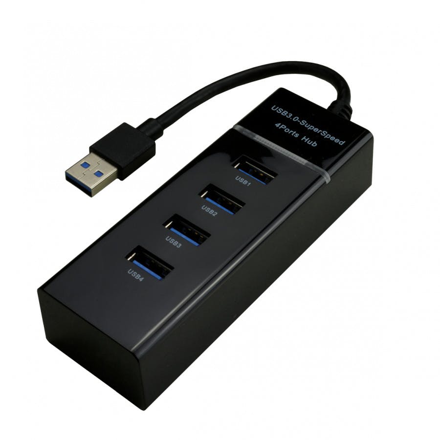 MCL - Hub 4 ports USB 3.0 noir | METRO
