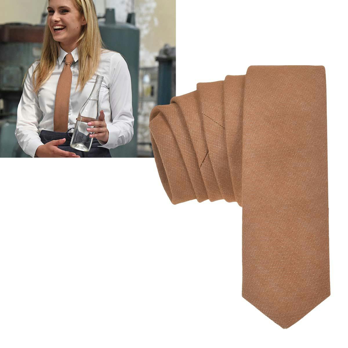 Sir Redman Krawatte Denim "Work" rusty (rost) | METRO