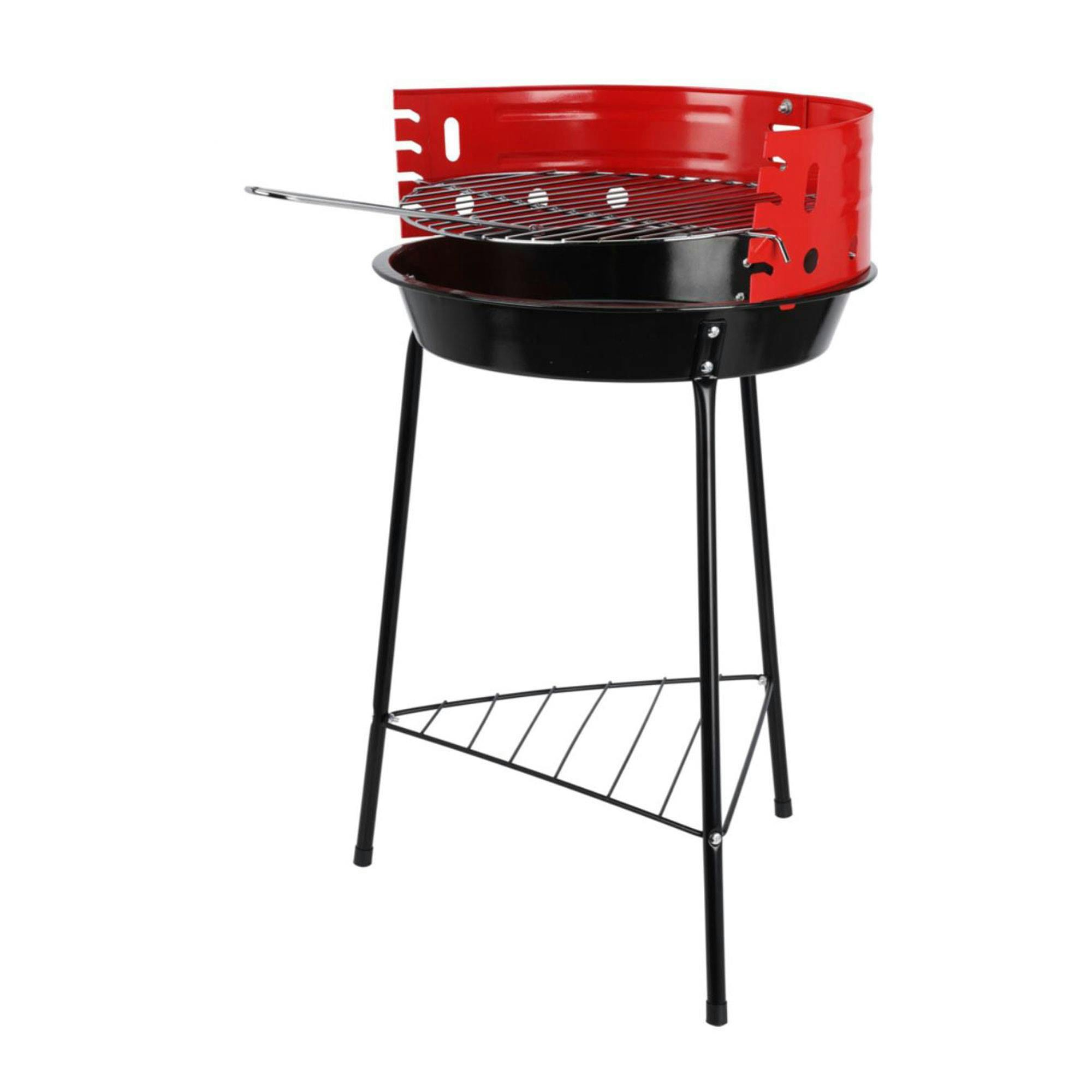 WellHome - 3-Bein-Grill mit schwarzem Chromgrill 32x33x55cm | METRO
