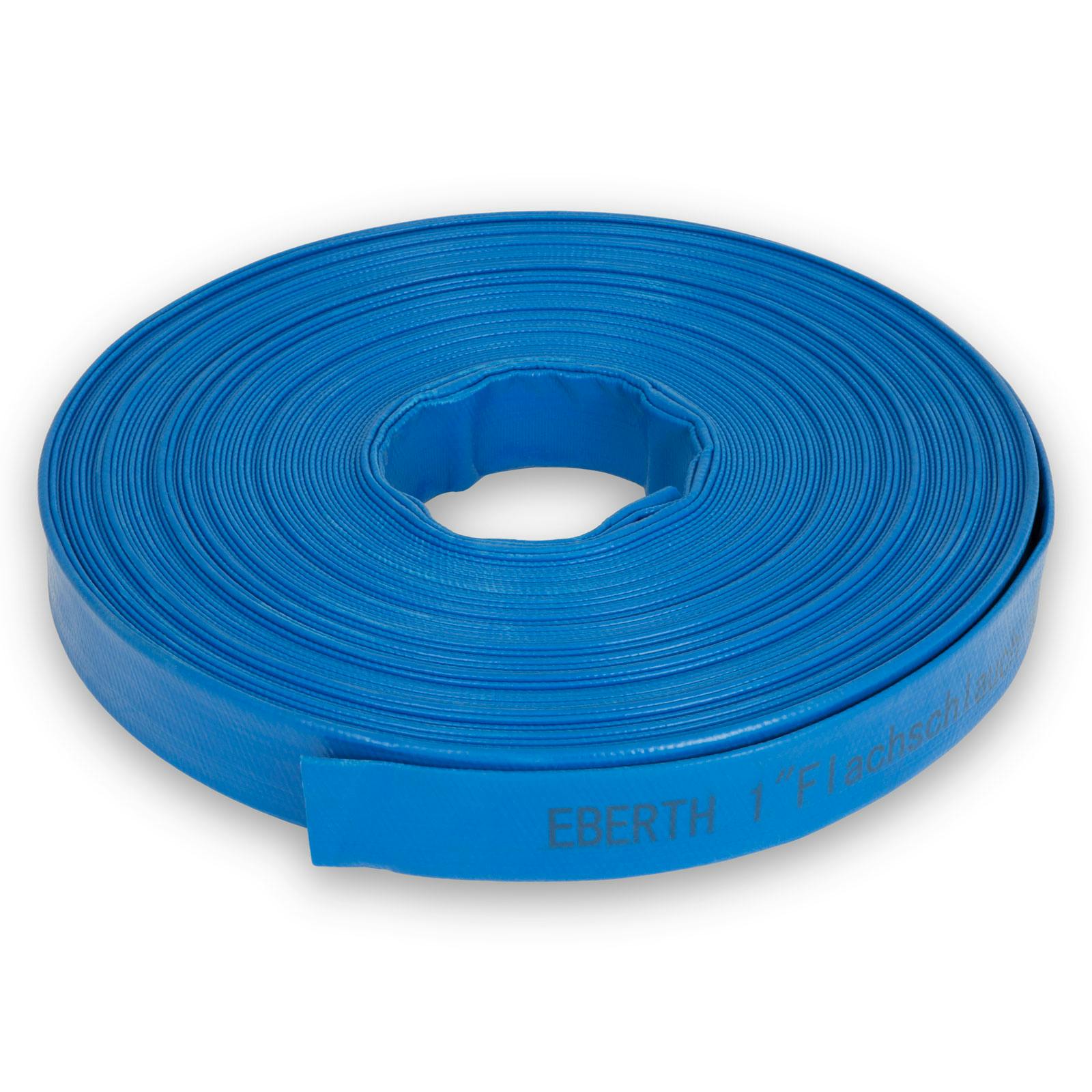 EBERTH 1" platte tuinslang voor pompen in 40m lengte, 1 inch, 25mm ...