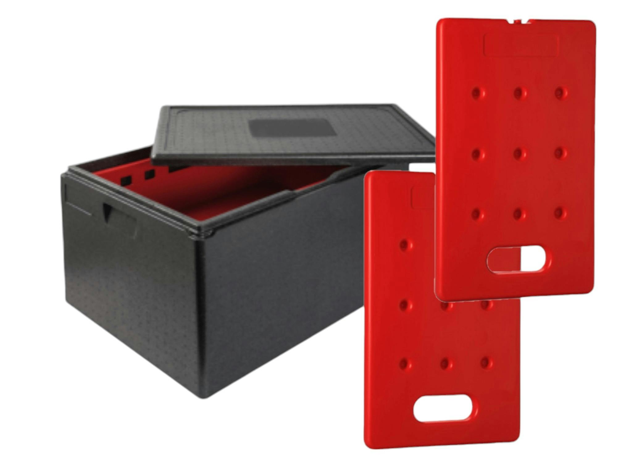 KIT CHAUD - 1 conteneur isotherme PPE 105L - Ouverture par le haut ...