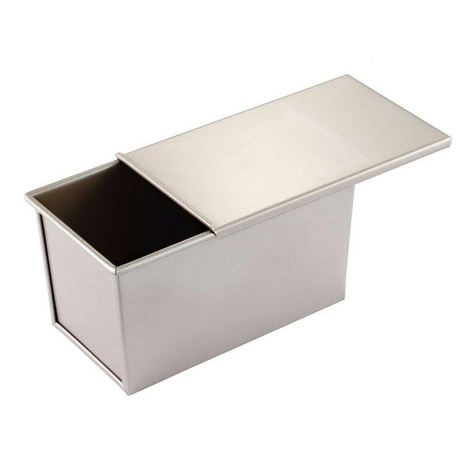 CHEFMADE | 22cm Toastbrot Backform mit Deckel | 226x123x113mm ...