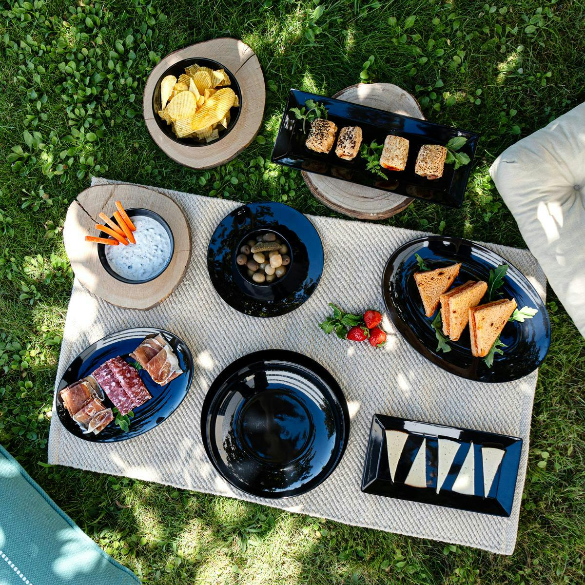 Quid Select Basic Bol Melamina negra 13Cm | Makro