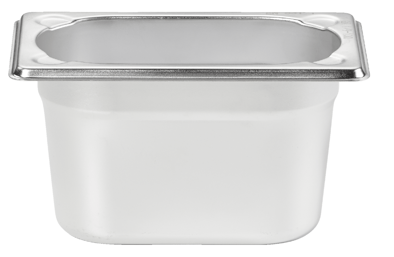 METRO Professional GN-container 1/9, 100 mm, roestvrij staal 14/1 | Makro