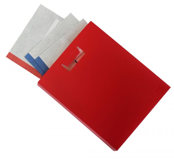 Heftbox / Schulheftbox / Pop-Up-Box / Organizer aus PP-Folie mit ...