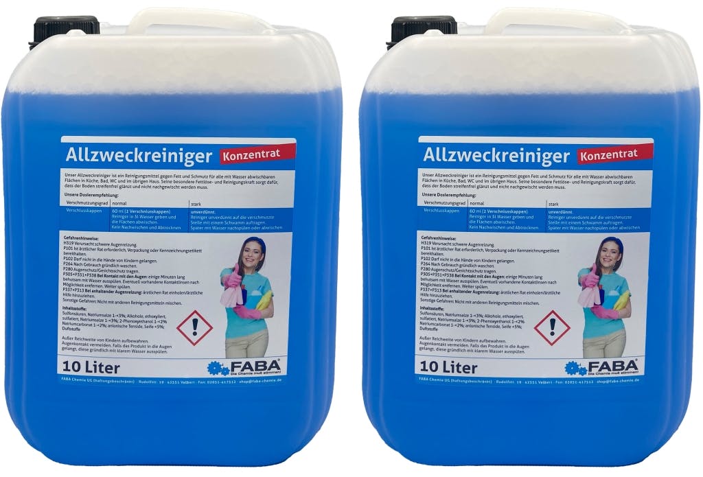 Allzweckreiniger Konzentrat 2 x 10 Liter Kanister | METRO