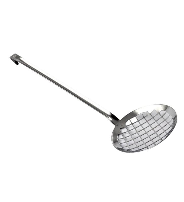 Svanera schiumarola larga 14 cm in acciaio inox ,qualità media | METRO