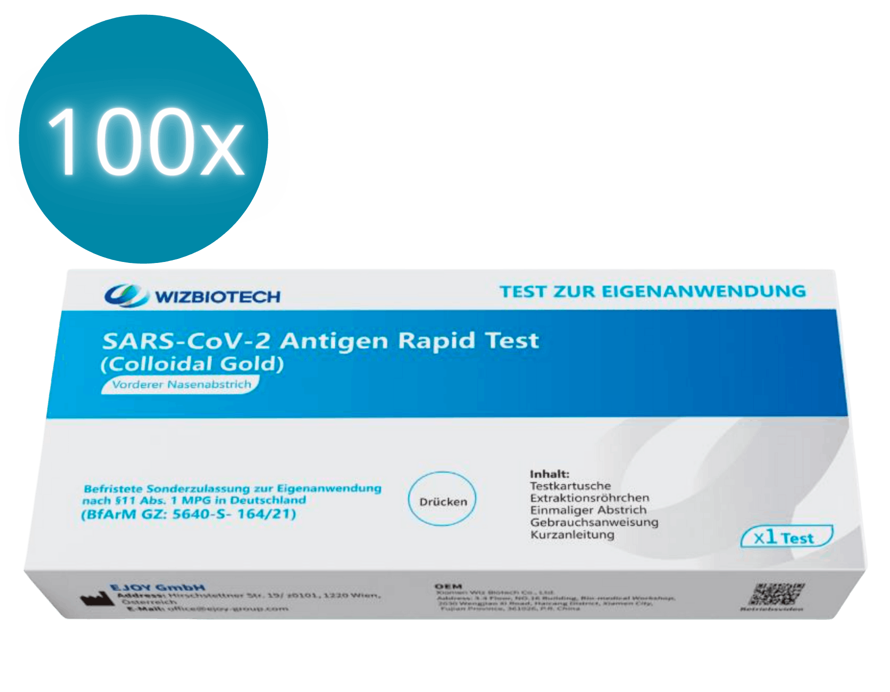 Schnelltest , Omikron Variante auch nachweisbar , Antigen-Schnelltest ...