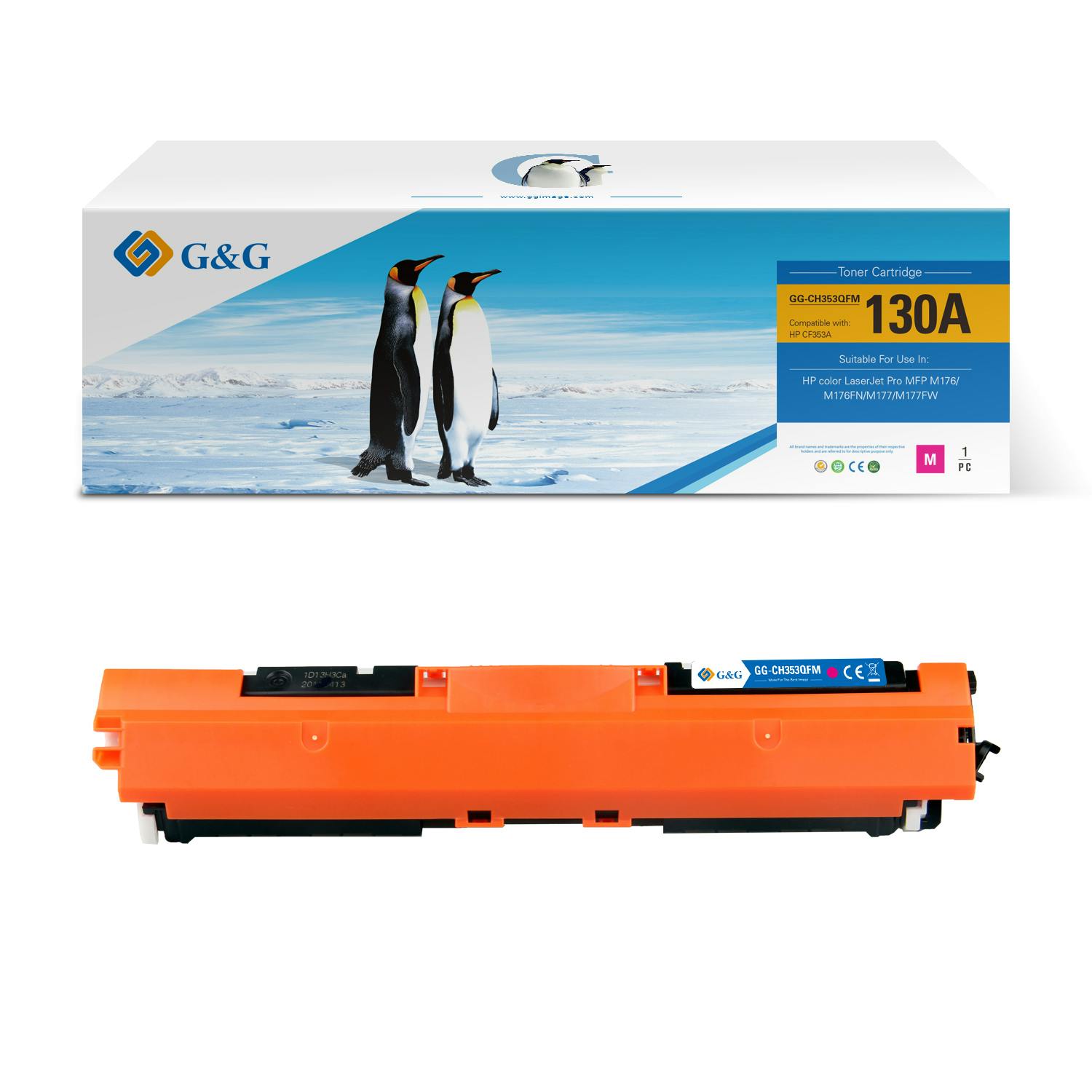 G&G HP 130A (CF353A) Tonercartridge Magenta 1 stuk(s) Huismerk | Makro