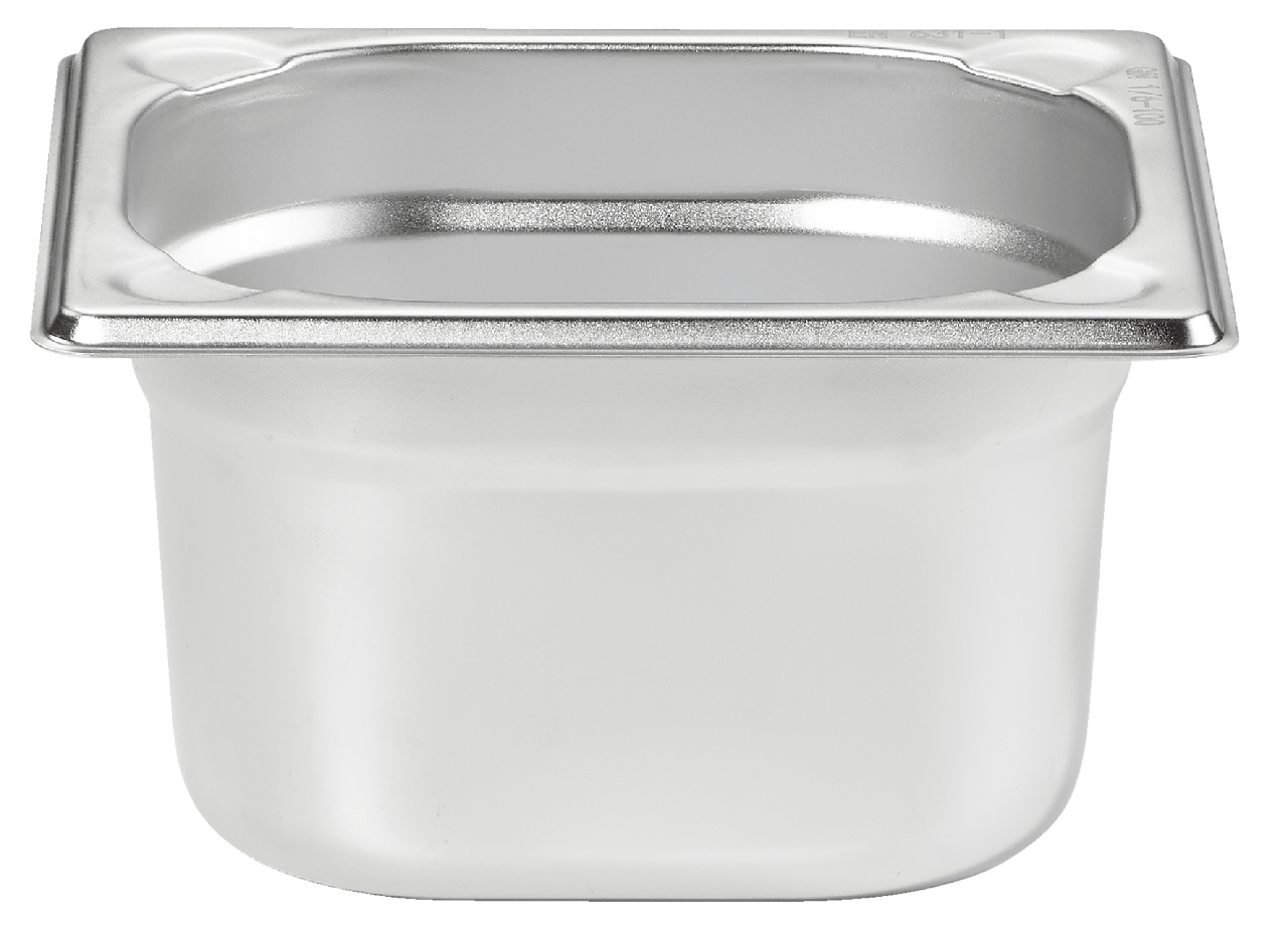 METRO Professional GN-container 1/6, 100 mm, roestvrij staal 18/10 | Makro