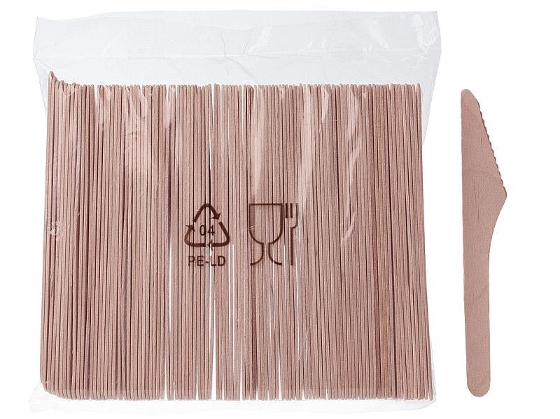 2500x Messer Holz 16,5 cm | METRO