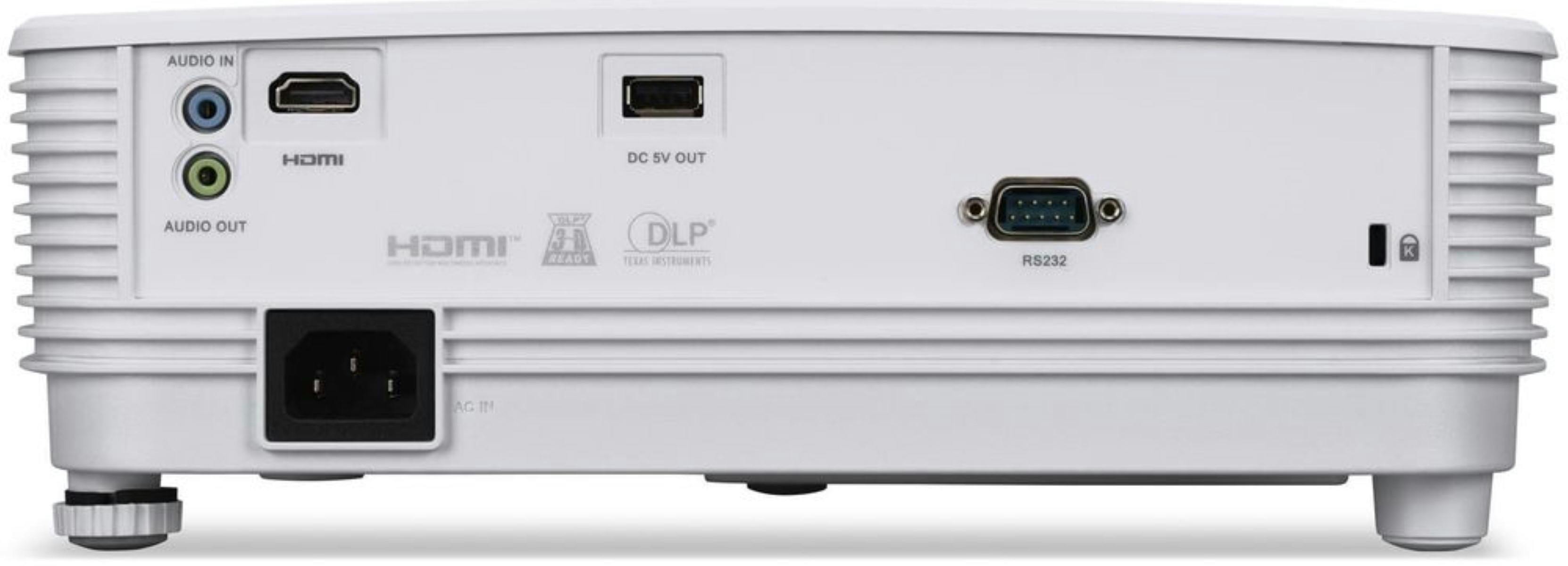 Acer Beamer ACER PD1355W 2000 Lumen DLP WXGA white - Digital-Projektor ...