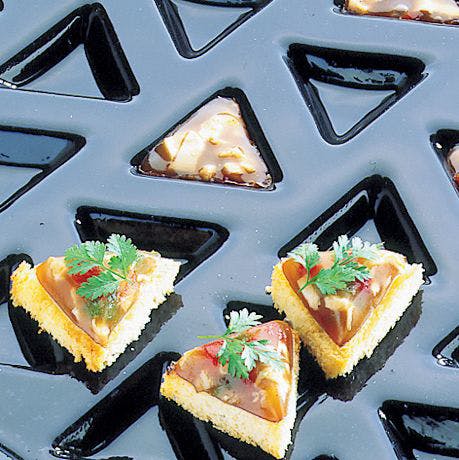 Flexipan Moule silicone® 80 triangles Flexipan® Matfer - 336108 | METRO