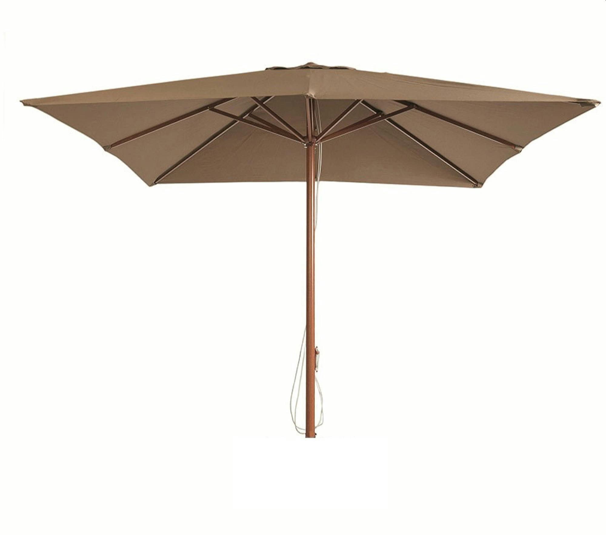 garbar A1 Regenschirm Outdoor 300x300 Taupe (Schirmständer nicht ...