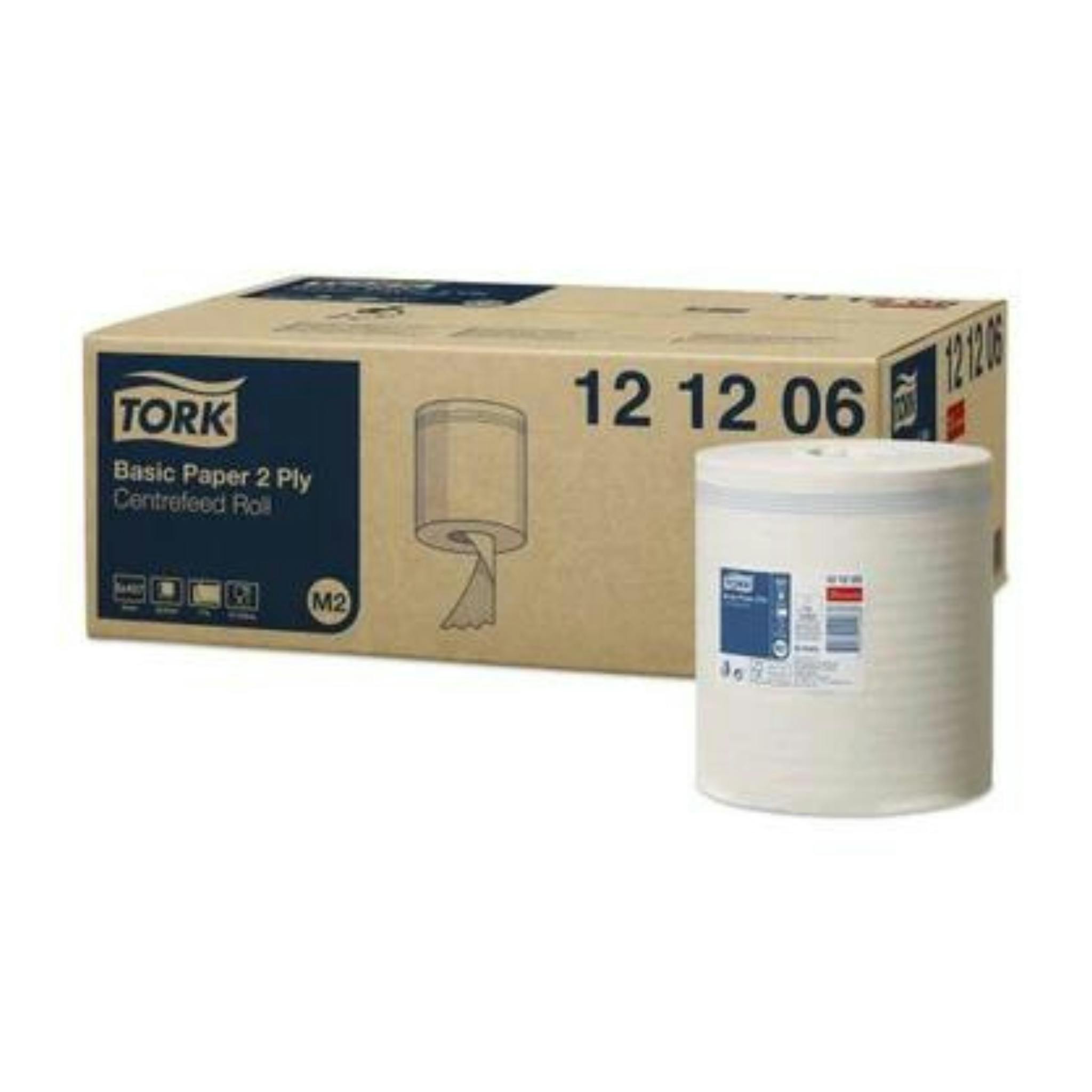 Tork 121206 | Poetspapier | Centerfeed | M2 | 2-laags | 6st | Makro