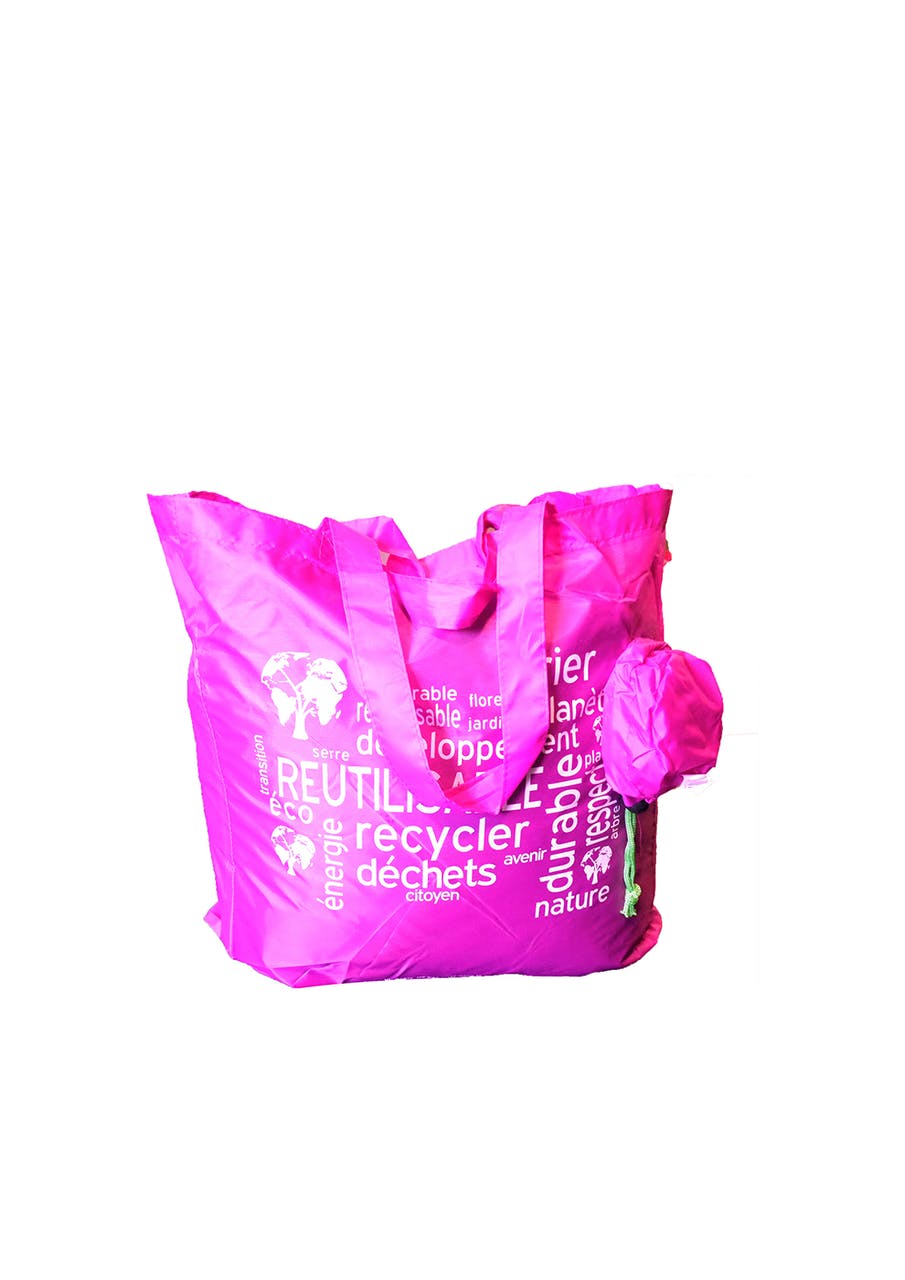 Sac polyester fuschia 40 x 37 x 12 cm x 250 Evenplast - 270104 | METRO