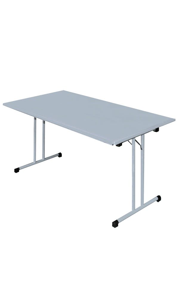 Klapptisch RAL 7035 Lichtgrau/Tischplatte:Lichtgrau Maße:750x2000x800mm ...