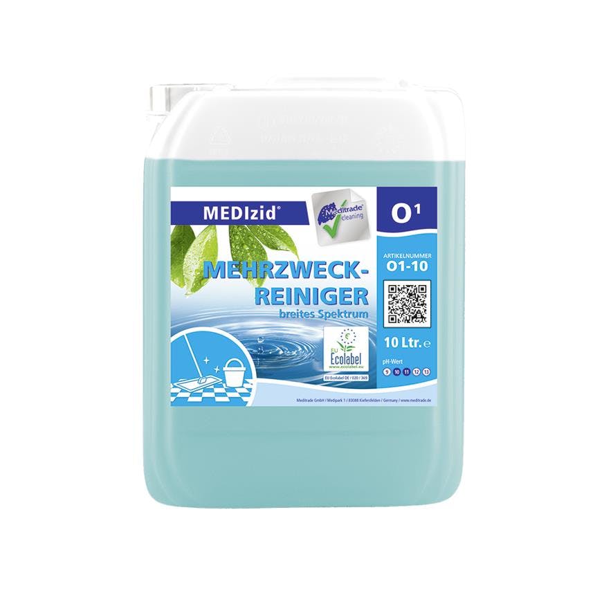 MEDIzid 01 Mehrzweckreiniger - 12 x 1 L Flasche - Allzweckreiniger | METRO