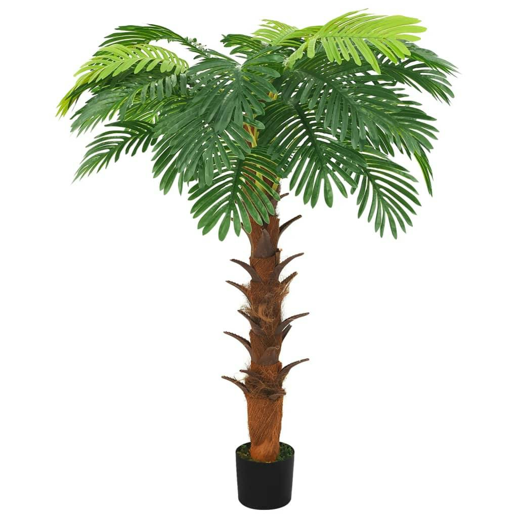 vidaXL Kunstplant met pot cycaspalm 160 cm groen | Makro