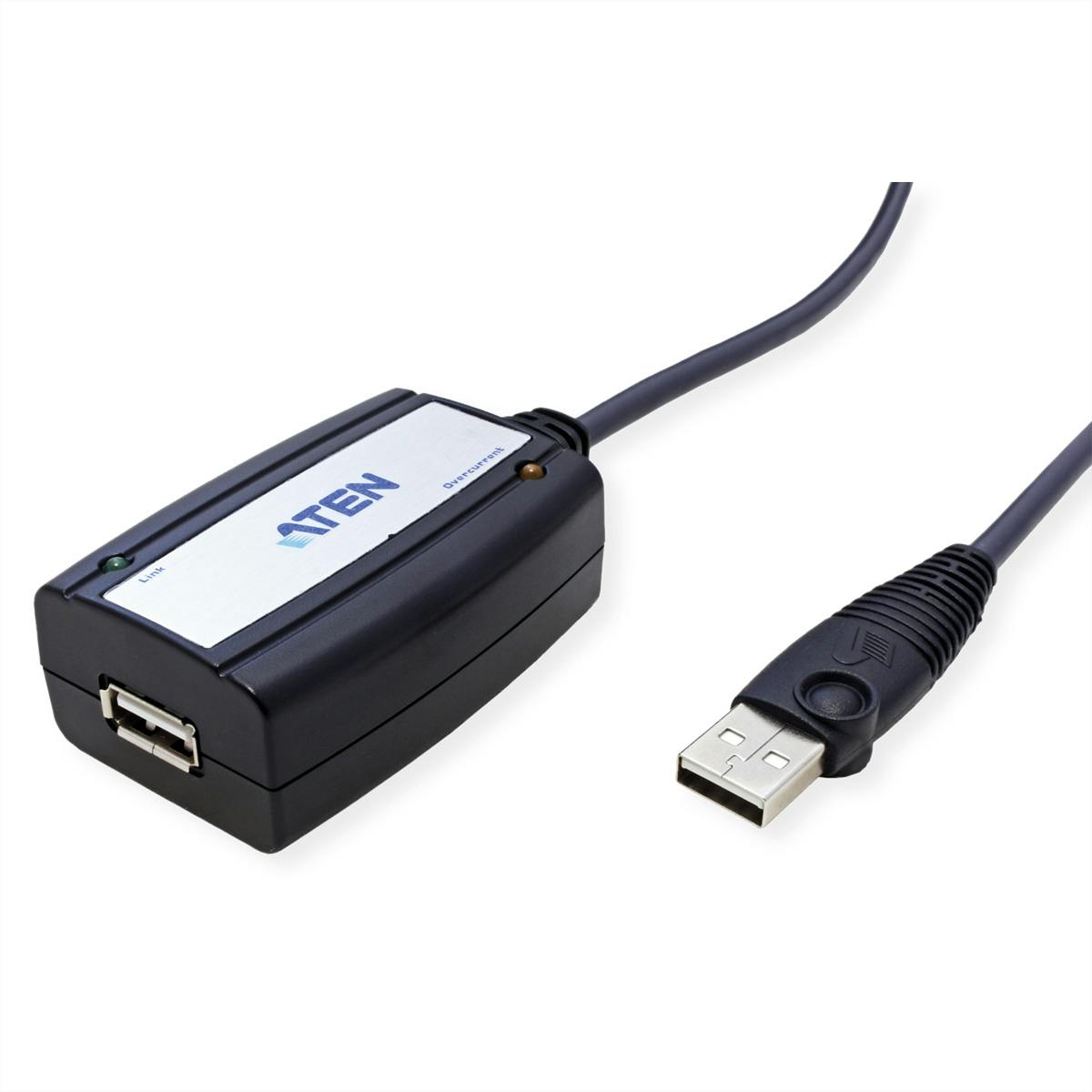 ATEN UE250 USB 2.0 Extender Cable, schwarz, 5 m | METRO