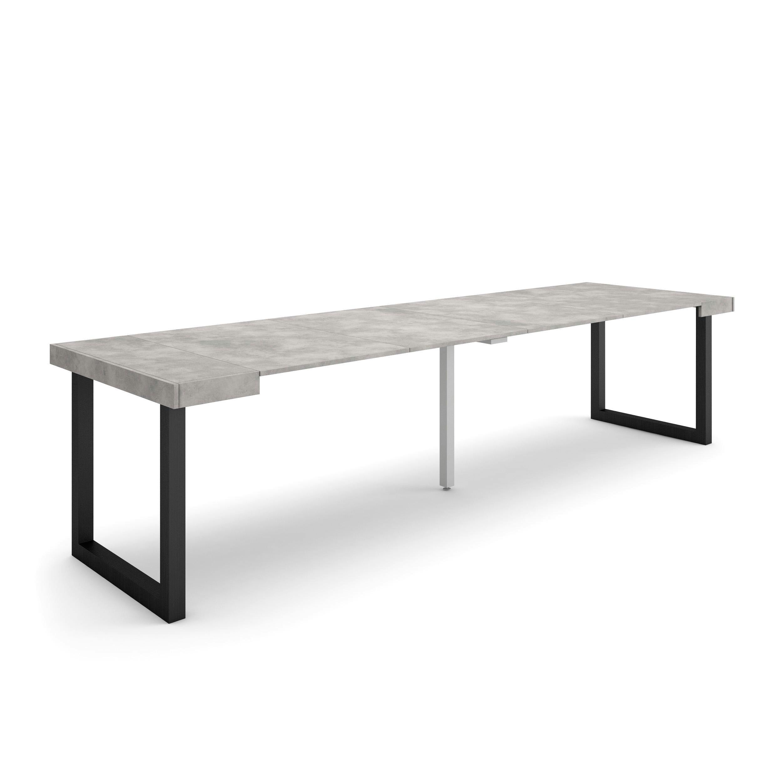 Uitschuifbare Consoletafel, Console table, 302x90x73cm, Voor 14 ...